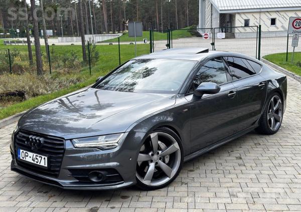 Pelēks Audi A7 Sportback 2014 Talsi, ar dzinēja tilpumu 3.00 L un nobraukumu 266 tūkst. km par 19300 €, foto 9 vietnē AUTOMOTO.COM.LV