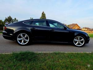 Grey Audi A7 Sportback 2015 in Klaipeda, with an engine capacity of 3.00 L and mileage of 215 thousand km for 16200 €, photo 9 on AUTOMOTO.COM.LV