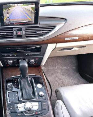 Grey Audi A7 Sportback 2015 in Klaipeda, with an engine capacity of 3.00 L and mileage of 215 thousand km for 16200 €, photo 17 on AUTOMOTO.COM.LV