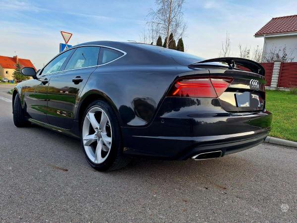 Pelēks Audi A7 Sportback 2015 Klaipėda, ar dzinēja tilpumu 3.00 L un nobraukumu 215 tūkst. km par 16100 €, foto 3 vietnē AUTOMOTO.COM.LV