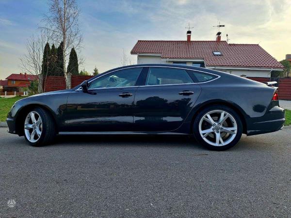 Pelēks Audi A7 Sportback 2015 Klaipėda, ar dzinēja tilpumu 3.00 L un nobraukumu 215 tūkst. km par 16100 €, foto 4 vietnē AUTOMOTO.COM.LV