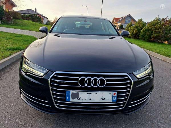 Pelēks Audi A7 Sportback 2015 Klaipėda, ar dzinēja tilpumu 3.00 L un nobraukumu 215 tūkst. km par 16100 €, foto 9 vietnē AUTOMOTO.COM.LV