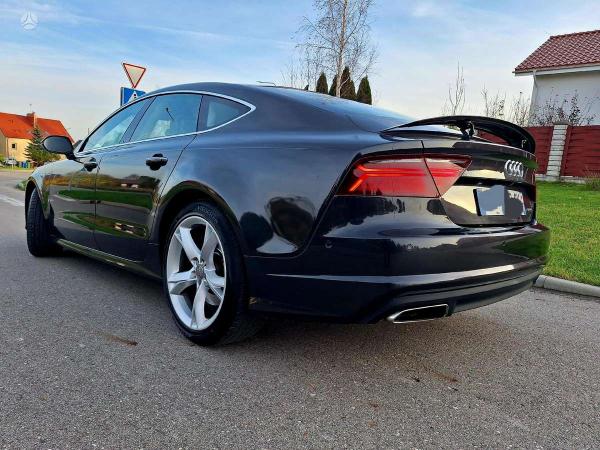 Pelēks Audi A7 Sportback 2015 Klaipėda, ar dzinēja tilpumu 3.00 L un nobraukumu 215 tūkst. km par 16300 €, foto 2 vietnē AUTOMOTO.COM.LV