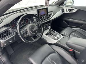 Grey Audi A7 Sportback 2015 in Vilnius, with an engine capacity of 2.97 L and mileage of 230 thousand km for 19450 €, photo 8 on AUTOMOTO.COM.LV