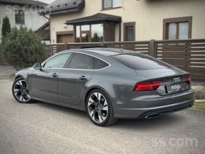 Pelēks Audi A7 Sportback 2015 Jelgava, ar dzinēja tilpumu 3.00 L un nobraukumu 195 tūkst. km par 19500 €, foto 4 vietnē AUTOMOTO.COM.LV