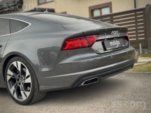 Pelēks Audi A7 Sportback 2015 Jelgava, ar dzinēja tilpumu 3.00 L un nobraukumu 195 tūkst. km par 19500 €, foto 5 vietnē AUTOMOTO.COM.LV