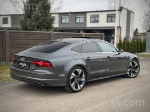 Pelēks Audi A7 Sportback 2015 Jelgava, ar dzinēja tilpumu 3.00 L un nobraukumu 195 tūkst. km par 19500 €, foto 6 vietnē AUTOMOTO.COM.LV
