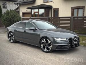 Pelēks Audi A7 Sportback 2015 Jelgava, ar dzinēja tilpumu 3.00 L un nobraukumu 195 tūkst. km par 19500 €, foto 7 vietnē AUTOMOTO.COM.LV