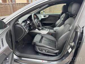 Pelēks Audi A7 Sportback 2015 Jelgava, ar dzinēja tilpumu 3.00 L un nobraukumu 195 tūkst. km par 19500 €, foto 10 vietnē AUTOMOTO.COM.LV
