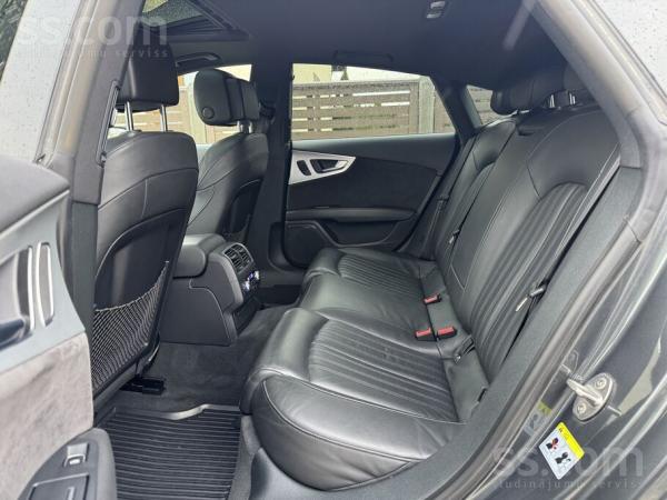 Pelēks Audi A7 Sportback 2015 Jelgava, ar dzinēja tilpumu 3.00 L un nobraukumu 195 tūkst. km par 19500 €, foto 10 vietnē AUTOMOTO.COM.LV