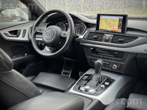 Pelēks Audi A7 Sportback 2015 Jelgava, ar dzinēja tilpumu 3.00 L un nobraukumu 195 tūkst. km par 19500 €, foto 14 vietnē AUTOMOTO.COM.LV