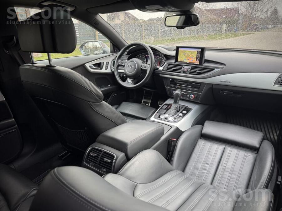 Pelēks Audi A7 Sportback 2015 Jelgava, ar dzinēja tilpumu 3.00 L un nobraukumu 195 tūkst. km par 19500 €, foto 15 vietnē AUTOMOTO.COM.LV