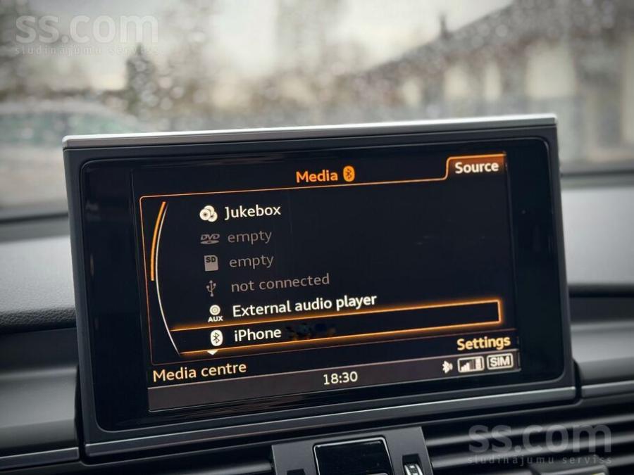 Pelēks Audi A7 Sportback 2015 Jelgava, ar dzinēja tilpumu 3.00 L un nobraukumu 195 tūkst. km par 19500 €, foto 22 vietnē AUTOMOTO.COM.LV