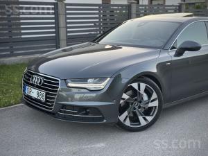 Pelēks Audi A7 Sportback 2015 Jelgava, ar dzinēja tilpumu 3.00 L un nobraukumu 195 tūkst. km par 19500 €, foto 3 vietnē AUTOMOTO.COM.LV