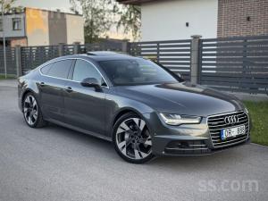 Pelēks Audi A7 Sportback 2015 Jelgava, ar dzinēja tilpumu 3.00 L un nobraukumu 195 tūkst. km par 19500 €, foto 7 vietnē AUTOMOTO.COM.LV