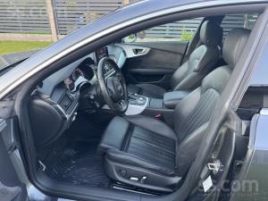 Pelēks Audi A7 Sportback 2015 Jelgava, ar dzinēja tilpumu 3.00 L un nobraukumu 195 tūkst. km par 19500 €, foto 15 vietnē AUTOMOTO.COM.LV