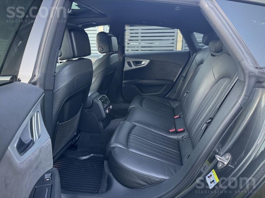 Pelēks Audi A7 Sportback 2015 Jelgava, ar dzinēja tilpumu 3.00 L un nobraukumu 195 tūkst. km par 19500 €, foto 16 vietnē AUTOMOTO.COM.LV
