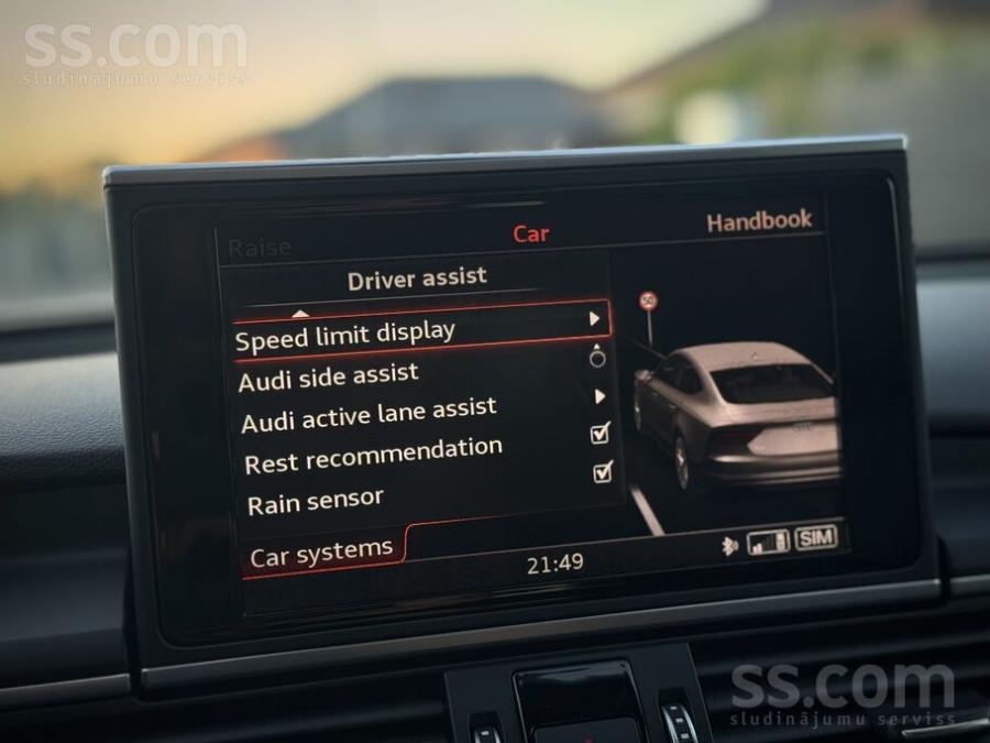 Pelēks Audi A7 Sportback 2015 Jelgava, ar dzinēja tilpumu 3.00 L un nobraukumu 195 tūkst. km par 19500 €, foto 32 vietnē AUTOMOTO.COM.LV