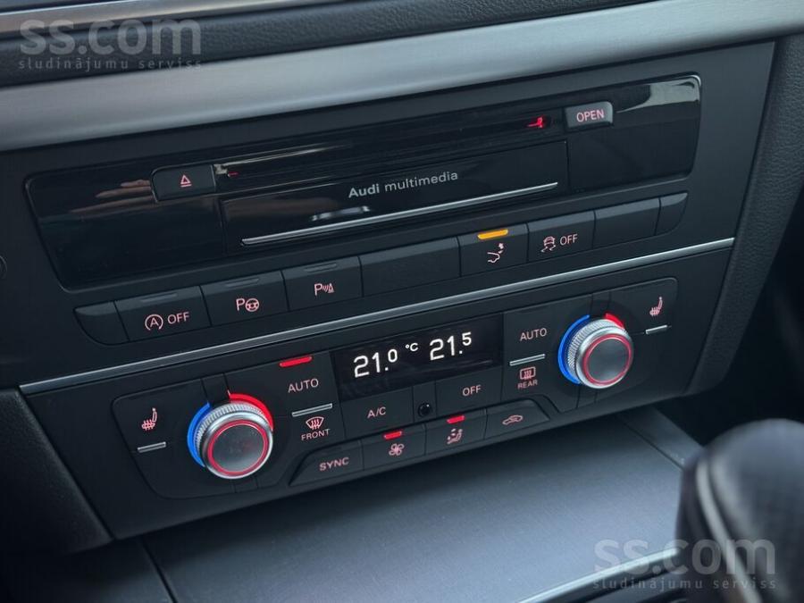 Pelēks Audi A7 Sportback 2015 Jelgava, ar dzinēja tilpumu 3.00 L un nobraukumu 195 tūkst. km par 19500 €, foto 33 vietnē AUTOMOTO.COM.LV