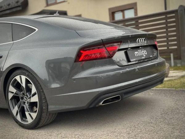 Pelēks Audi A7 Sportback 2015 Jelgava, ar dzinēja tilpumu 3.00 L un nobraukumu 195 tūkst. km par 19500 €, foto 4 vietnē AUTOMOTO.COM.LV