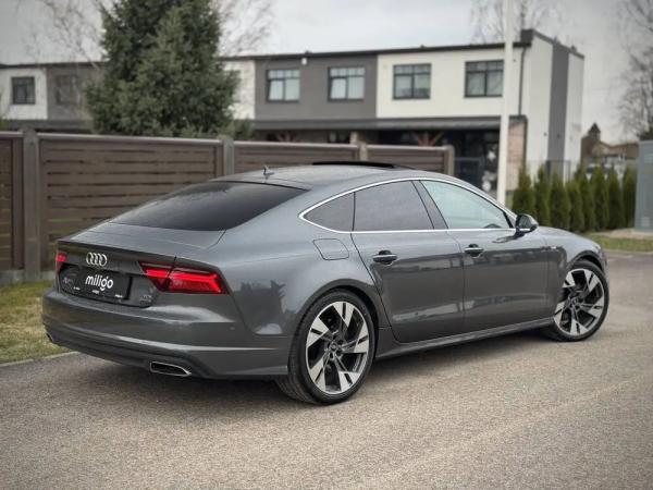 Pelēks Audi A7 Sportback 2015 Jelgava, ar dzinēja tilpumu 3.00 L un nobraukumu 195 tūkst. km par 19500 €, foto 5 vietnē AUTOMOTO.COM.LV