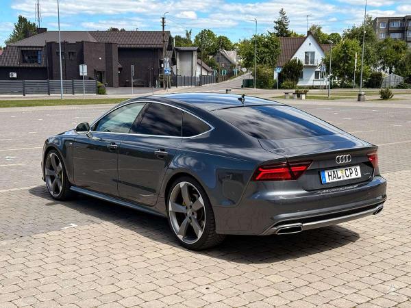 Pelēks Audi A7 Sportback 2015 Raseiniai, ar dzinēja tilpumu 2.97 L un nobraukumu 217 tūkst. km par 18250 €, foto 7 vietnē AUTOMOTO.COM.LV