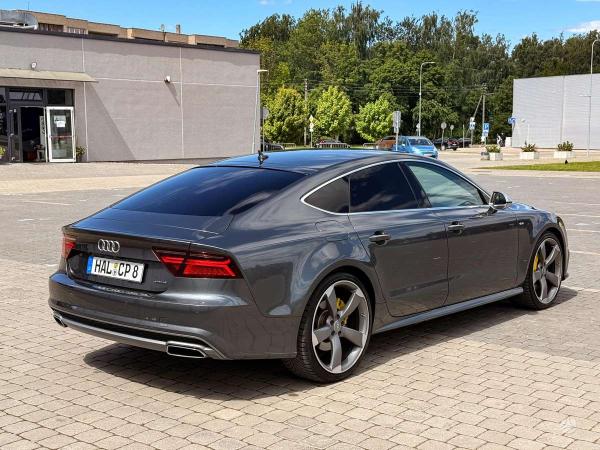 Pelēks Audi A7 Sportback 2015 Raseiniai, ar dzinēja tilpumu 2.97 L un nobraukumu 217 tūkst. km par 18250 €, foto 9 vietnē AUTOMOTO.COM.LV