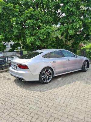 Grey Audi A7 Sportback 2016 in Kaunas, with an engine capacity of 3.00 L and mileage of 170 thousand km for 19500 €, photo 5 on AUTOMOTO.COM.LV