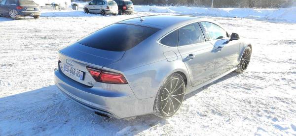 Pelēks Audi A7 Sportback 2016 Rokiškis, ar dzinēja tilpumu 3.00 L un nobraukumu 210 tūkst. km par 17999 €, foto 5 vietnē AUTOMOTO.COM.LV