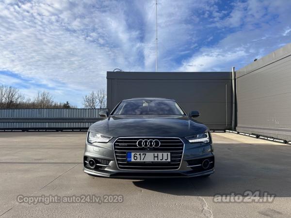 Grey Audi A7 Sportback 2016 in Tallinn, with an engine capacity of 3.00 L and mileage of 183 thousand km for 25900 €, photo 2 on AUTOMOTO.COM.LV