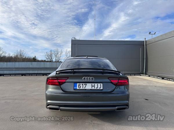 Grey Audi A7 Sportback 2016 in Tallinn, with an engine capacity of 3.00 L and mileage of 183 thousand km for 25900 €, photo 7 on AUTOMOTO.COM.LV