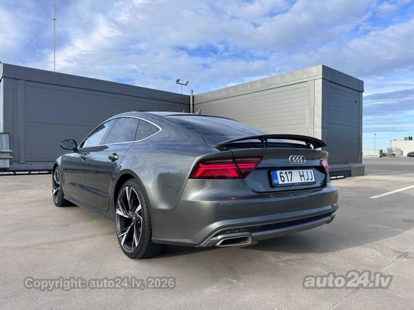 Grey Audi A7 Sportback 2016 in Tallinn, with an engine capacity of 3.00 L and mileage of 183 thousand km for 25900 €, photo 8 on AUTOMOTO.COM.LV