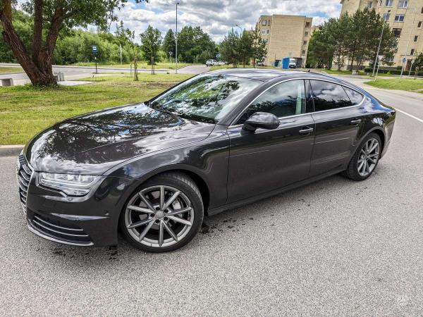 Pelēks Audi A7 Sportback 2016 Tauragė, ar dzinēja tilpumu 3.00 L un nobraukumu 223 tūkst. km par 13300 €, foto 3 vietnē AUTOMOTO.COM.LV