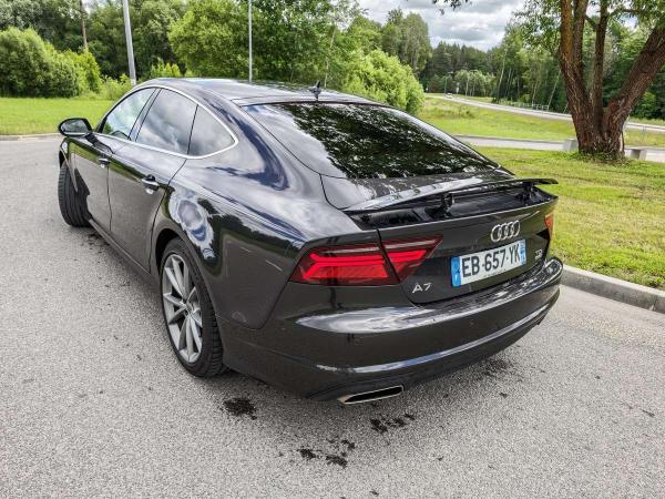 Pelēks Audi A7 Sportback 2016 Tauragė, ar dzinēja tilpumu 3.00 L un nobraukumu 223 tūkst. km par 13300 €, foto 4 vietnē AUTOMOTO.COM.LV