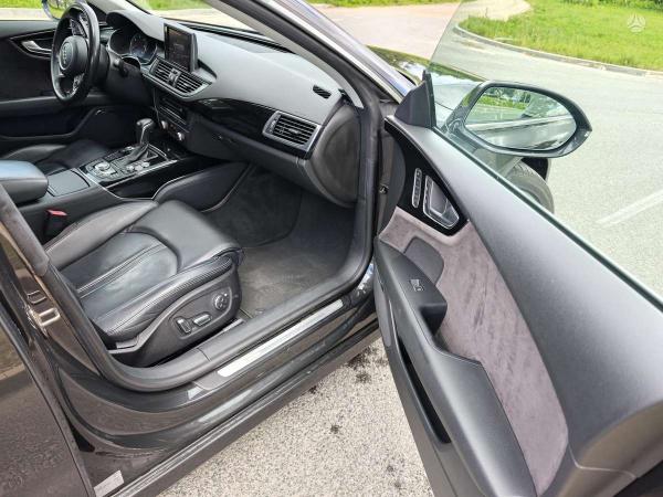 Pelēks Audi A7 Sportback 2016 Tauragė, ar dzinēja tilpumu 3.00 L un nobraukumu 223 tūkst. km par 13300 €, foto 9 vietnē AUTOMOTO.COM.LV