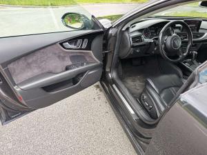 Pelēks Audi A7 Sportback 2016 Tauragė, ar dzinēja tilpumu 3.00 L un nobraukumu 223 tūkst. km par 13300 €, foto 18 vietnē AUTOMOTO.COM.LV