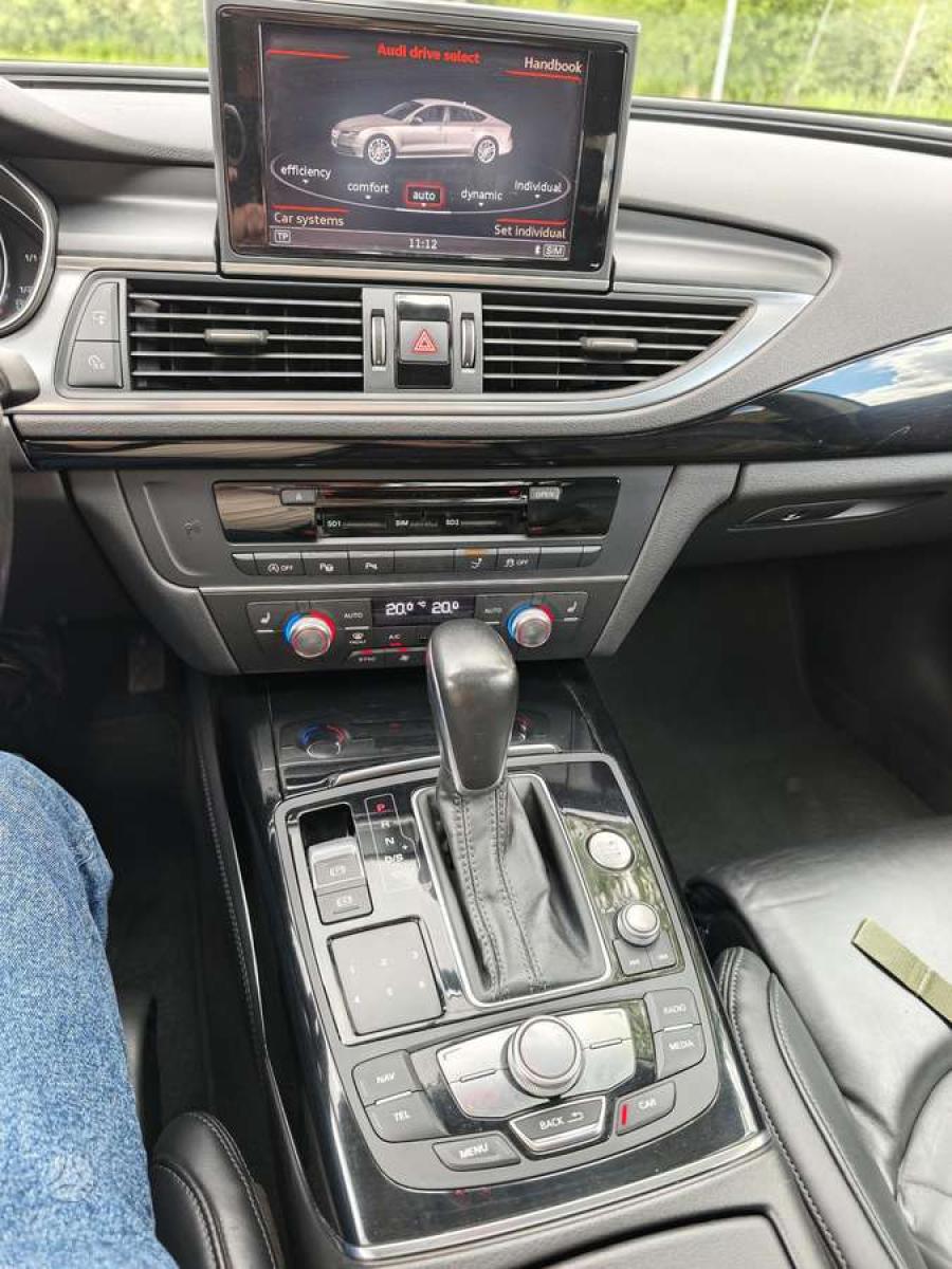 Pelēks Audi A7 Sportback 2016 Tauragė, ar dzinēja tilpumu 3.00 L un nobraukumu 223 tūkst. km par 13300 €, foto 22 vietnē AUTOMOTO.COM.LV