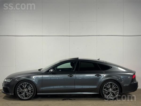 Grey Audi A7 Sportback 2016 in Jurmala, with an engine capacity of 2.00 L and mileage of 218 thousand km for 18950 €, photo 6 on AUTOMOTO.COM.LV