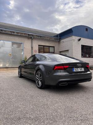 Pelēks Audi A7 Sportback 2016 Tallina, ar dzinēja tilpumu 3.00 L un nobraukumu 302 tūkst. km par 22000 €, foto 3 vietnē AUTOMOTO.COM.LV