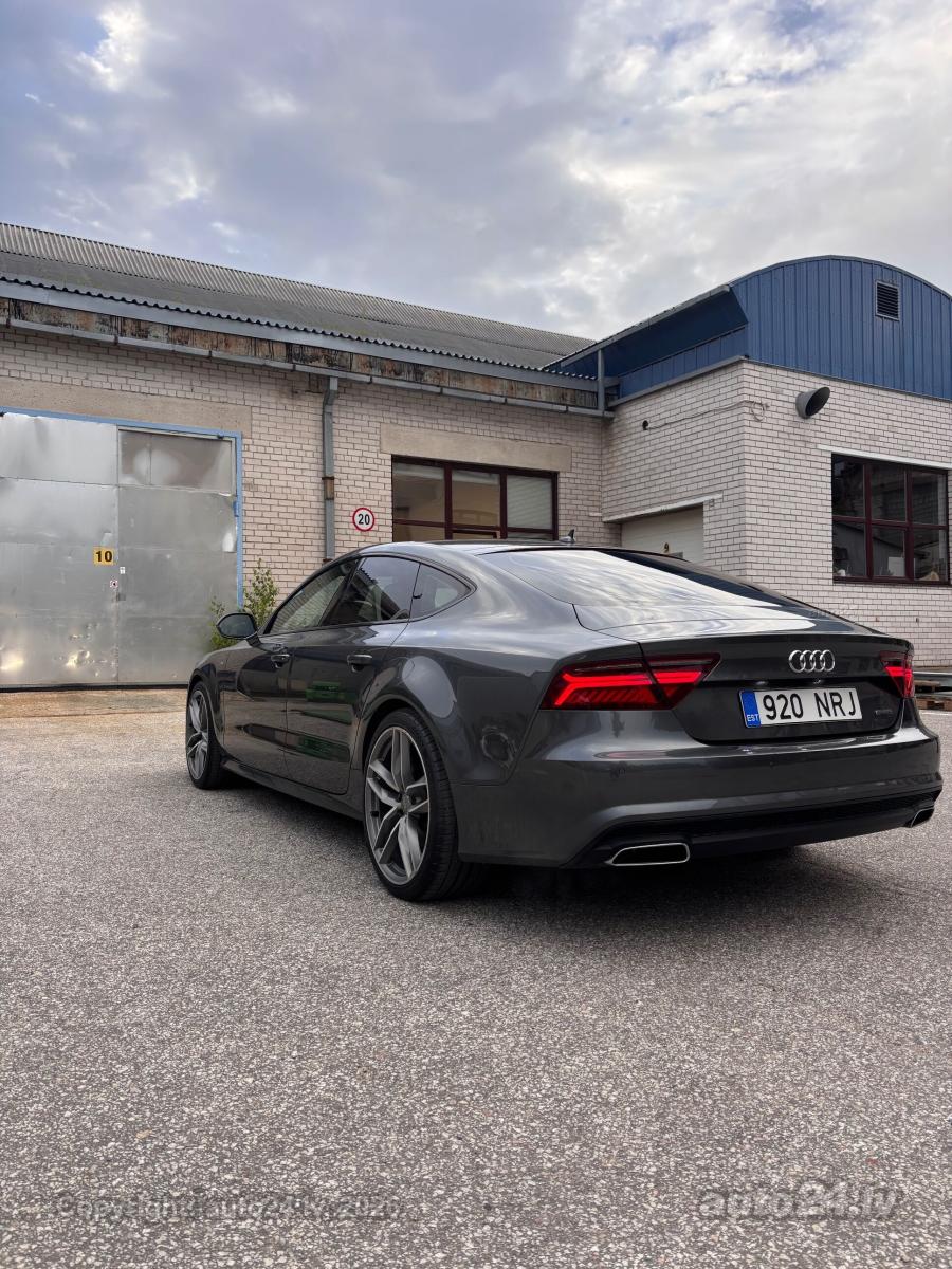 Pelēks Audi A7 Sportback 2016 Tallina, ar dzinēja tilpumu 3.00 L un nobraukumu 302 tūkst. km par 22000 €, foto 3 vietnē AUTOMOTO.COM.LV