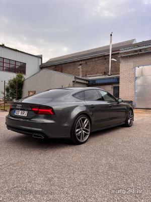 Pelēks Audi A7 Sportback 2016 Tallina, ar dzinēja tilpumu 3.00 L un nobraukumu 302 tūkst. km par 22000 €, foto 4 vietnē AUTOMOTO.COM.LV
