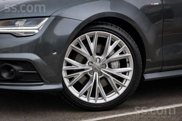 Pelēks Audi A7 Sportback 2016 Rīga, ar dzinēja tilpumu 3.00 L un nobraukumu 195 tūkst. km par 18950 €, foto 9 vietnē AUTOMOTO.COM.LV