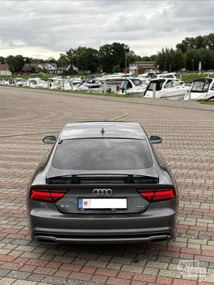 Grey Audi A7 Sportback 2016 in Klaipeda, with an engine capacity of 3.00 L and mileage of 210 thousand km for 22000 €, photo 4 on AUTOMOTO.COM.LV
