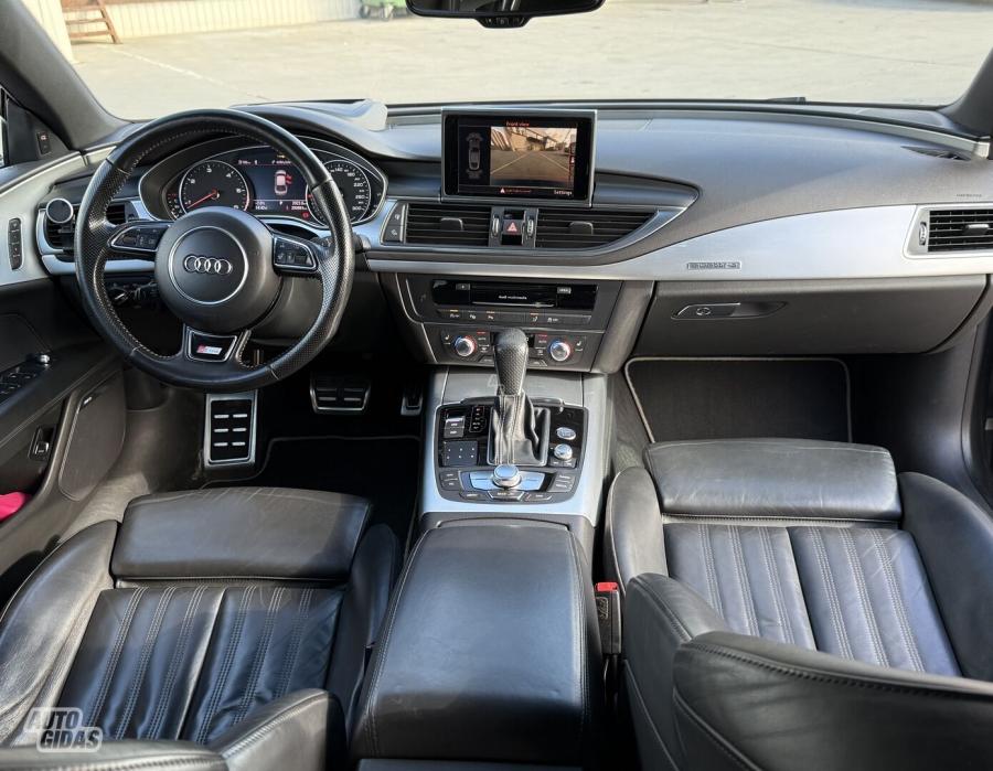 Grey Audi A7 Sportback 2016 in Klaipeda, with an engine capacity of 3.00 L and mileage of 210 thousand km for 22000 €, photo 11 on AUTOMOTO.COM.LV