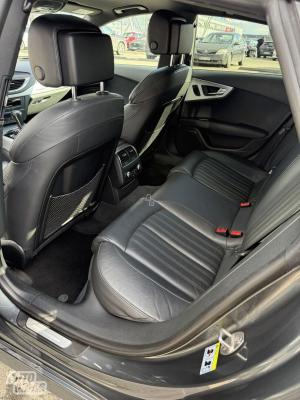 Grey Audi A7 Sportback 2016 in Klaipeda, with an engine capacity of 3.00 L and mileage of 210 thousand km for 22000 €, photo 17 on AUTOMOTO.COM.LV