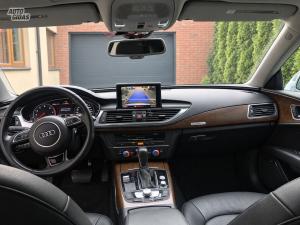 Grey Audi A7 Sportback 2016 in Kaunas, with an engine capacity of 3.00 L and mileage of 185 thousand km for 15900 €, photo 6 on AUTOMOTO.COM.LV