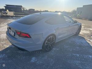 Grey Audi A7 Sportback 2017 in Jurbarkas, with an engine capacity of 2.97 L and mileage of 279 thousand km for 22000 €, photo 5 on AUTOMOTO.COM.LV