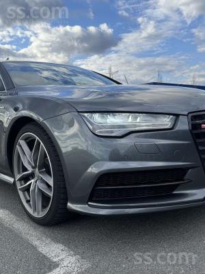 Pelēks Audi A7 Sportback 2017 Rīga, ar dzinēja tilpumu 3.00 L un nobraukumu 221 tūkst. km par 18500 €, foto 8 vietnē AUTOMOTO.COM.LV