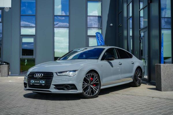 Pelēks Audi A7 Sportback 2017 Kauņa, ar dzinēja tilpumu 2.97 L un nobraukumu 168 tūkst. km par 25750 €, foto 5 vietnē AUTOMOTO.COM.LV