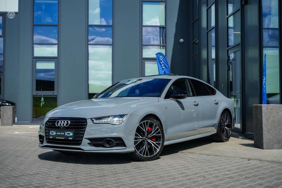 Pelēks Audi A7 Sportback 2017 Kauņa, ar dzinēja tilpumu 2.97 L un nobraukumu 168 tūkst. km par 25750 €, foto 6 vietnē AUTOMOTO.COM.LV